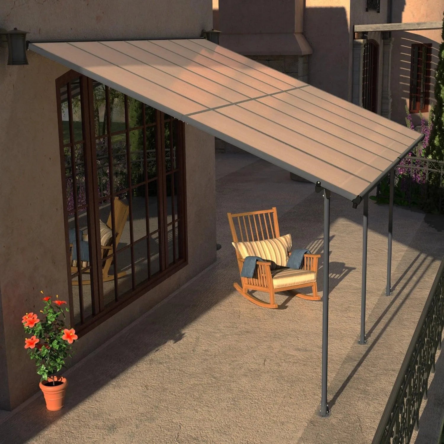 Outdoor Aluminum Louvered Pergolas for Shade | Aoodor Shop