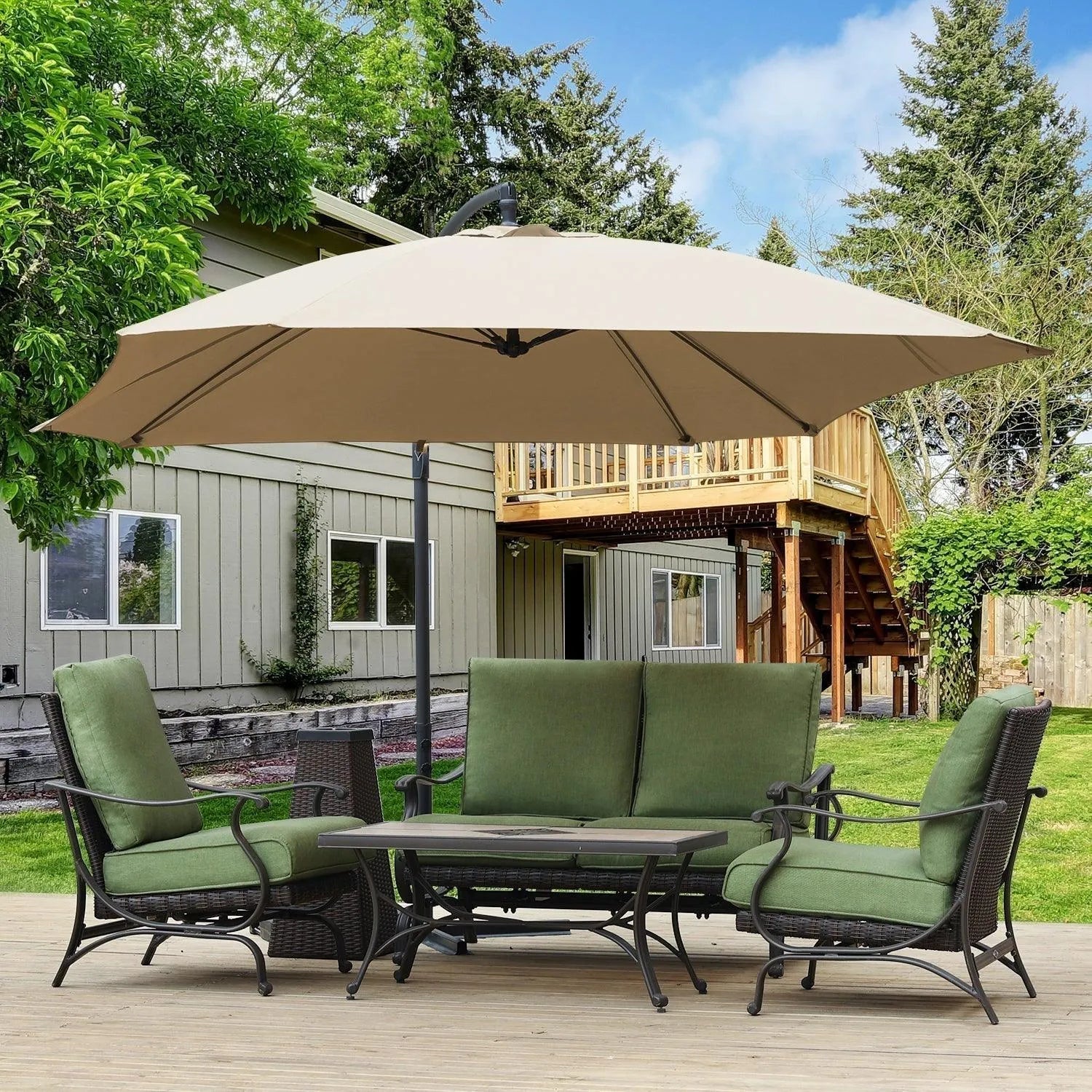 Outdoor Patio Umbrella Collection – Sun & Rain Shade | Aoodor Shop